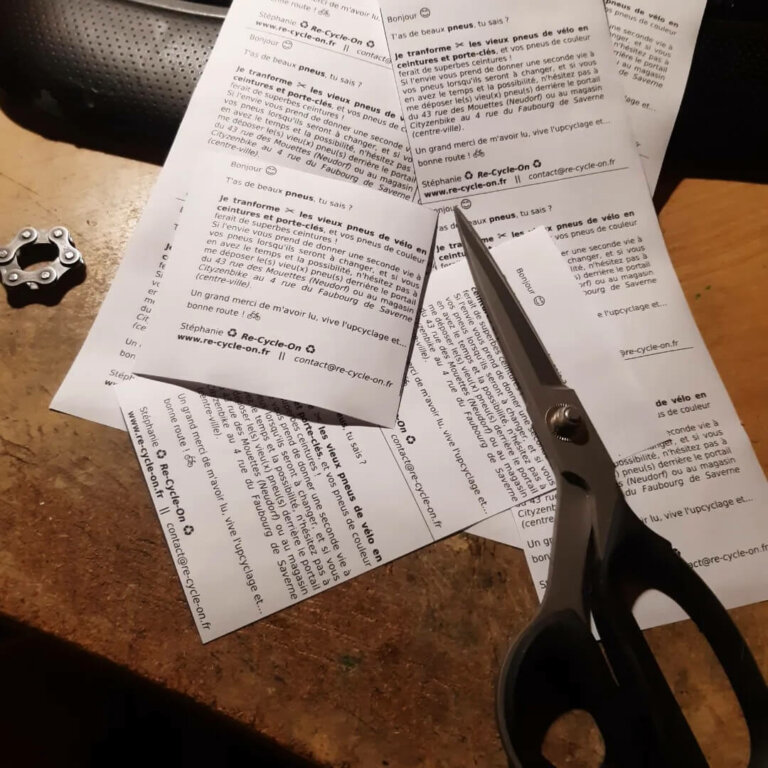 Mots doux sur vos vélos